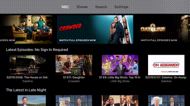 The NBC App – Stream TV Shows for Apple TV by NBCUniversal Media, LLC
