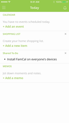 Shared Family Calendar: FamCal by Beesoft Apps