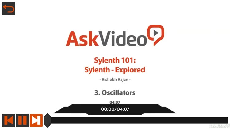 Exploring Sylenth Course by ASK Video