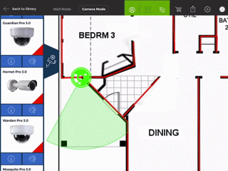 SCW Floor Plan Designer by Security Camera Warehouse, Inc.