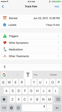 My Pain Tracker - Pain Diary by MERC APP SOLUTIONS, LLC