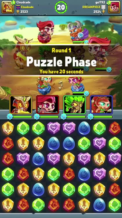 Gems Frontier - Puzzle Battles by cloudcade