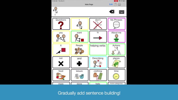 TalkTablet PRO Autism, Aphasia by Gus Communication Devices, Inc.
