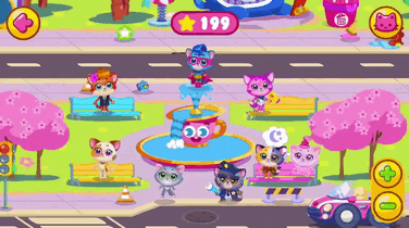 Little Kitty Town by TutoTOONS