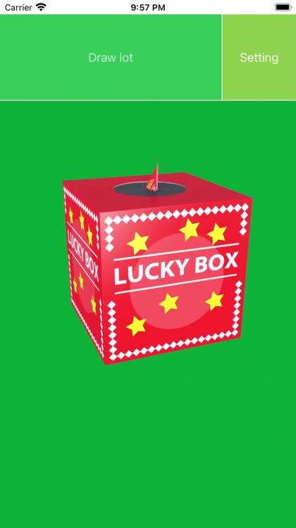 Lucky Box. Lottery ticket by akira ohmachi