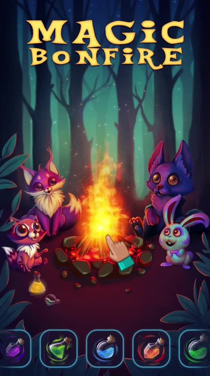 Magic Bonfire by LR