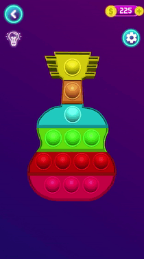 Pop It Glow Magic Fidget Toys by Muhammad Wahhab Mirza