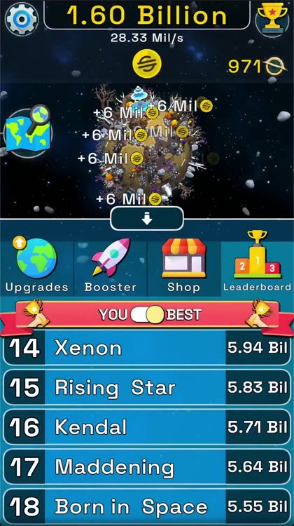 Planet Evolution: Idle Clicker by Leek & Ribs Games