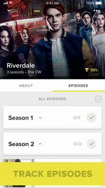 TV Time: Track Shows & Movies by Whip networks