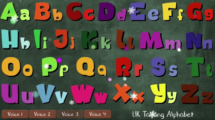 UK Talking Alphabet by Duncan Cuthbertson
