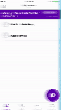 Second Texting Number:Unlisted by FathomTel, Inc.