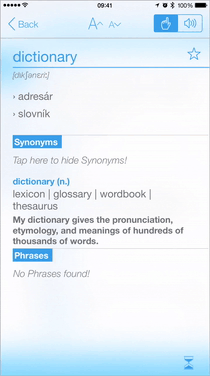 Free Slovak English Dictionary and Translator (Slovensko - anglický ...