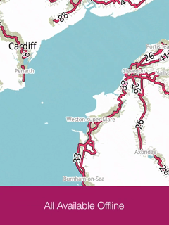 Offline Cycle Routes UK - Maps by Stuart Grey