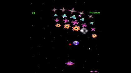 Gravity Invaders in space by Galatic Droids