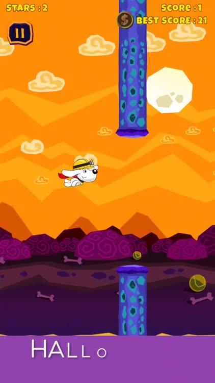 Flappy Dog Halloween by Bacciz by Bacciz