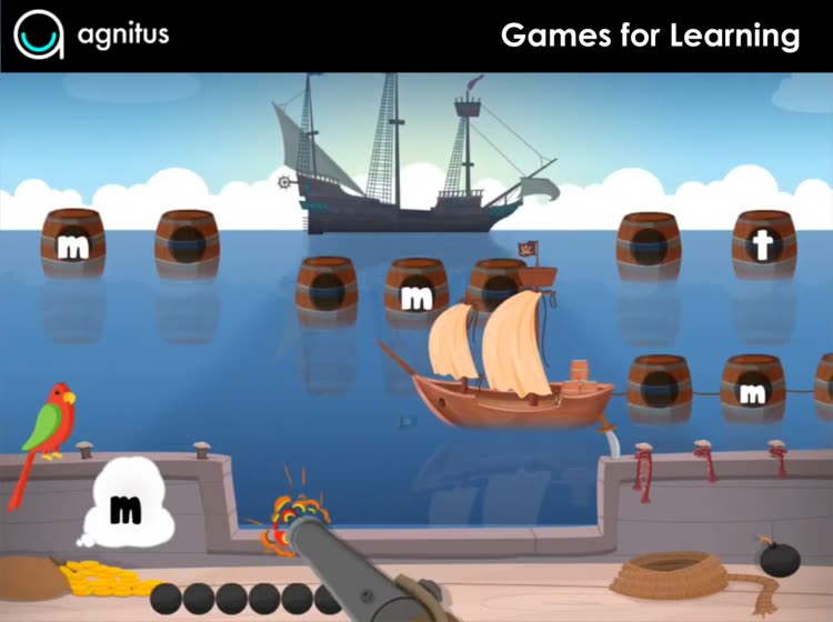 Pirate Wars : Recognizing Lowercase Letters Activity for Preschool ...