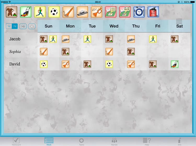 Family Taskboard by Martin Varendorff