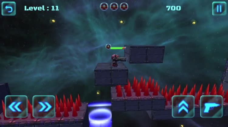 Robot Warfare: 3D Sci-fi Platformer by Touchzing Media