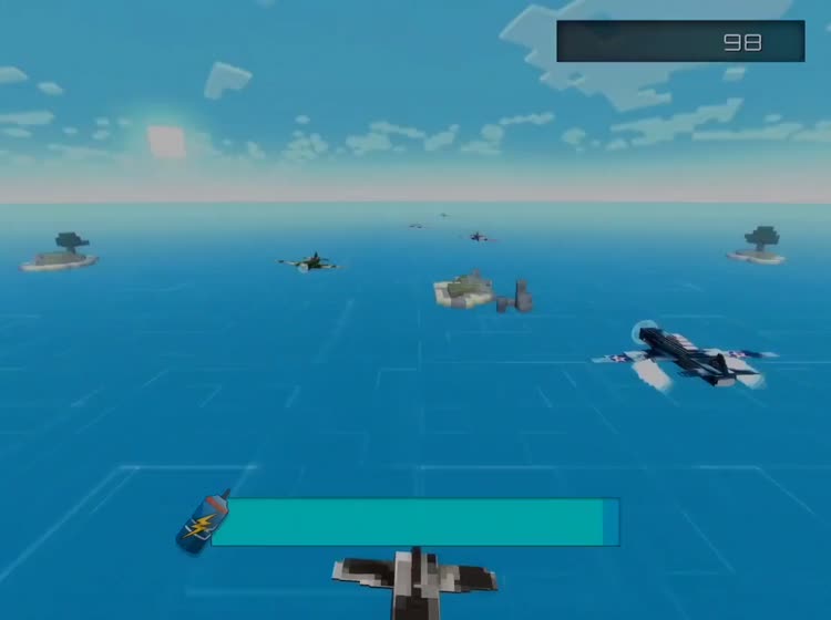 Blocky Wars - Mine Box Air Planes Flying Game by Fernando Baro