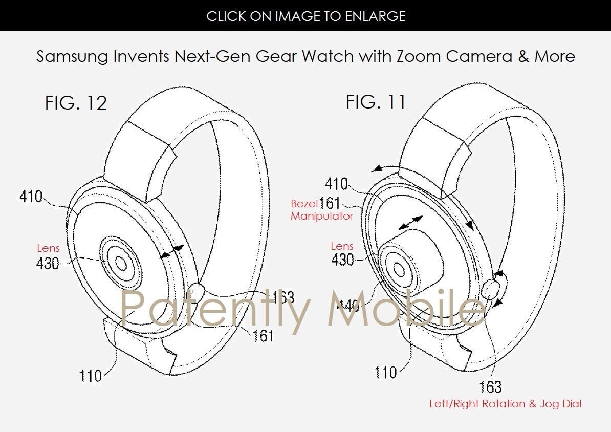 To Battle Apple Watch, a Future Samsung Wearable Could Feature an ...