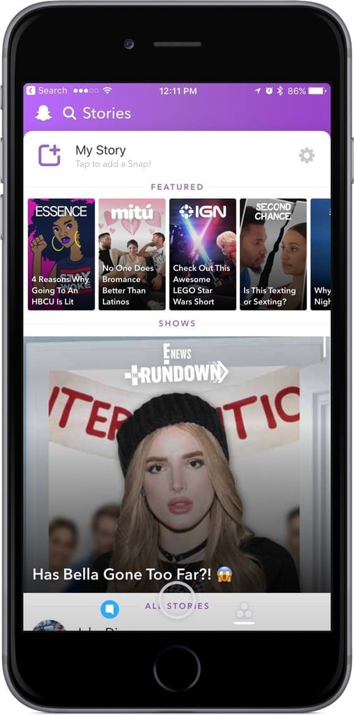 Snapchat TV Shows Are Coming Thanks to Major Network Deals