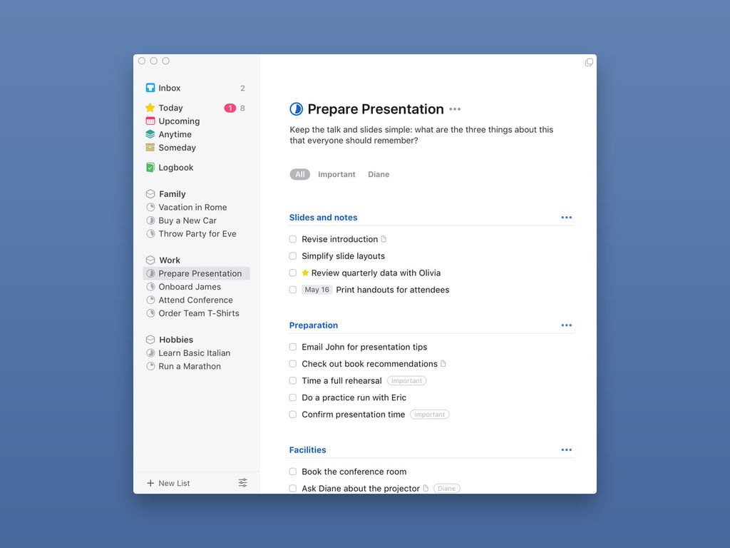 Become More Efficient With the New Things 3 from Cultured Code